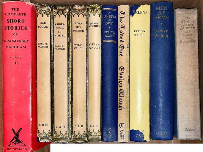 Austen (jane) Works, 6 Vols (of 7; Lacks Vol. Ii) Adelphi Edition ...