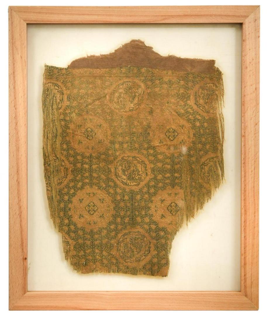 An Early Chinese Embroidered Silk Fragment, Possibly Tang Dynasty (ad ...