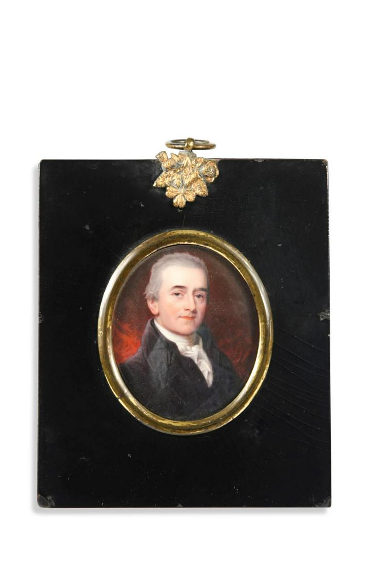 Henry Bone, Ra (1755-1834) After Sir Thomas Lawrence Portrait Miniature ...