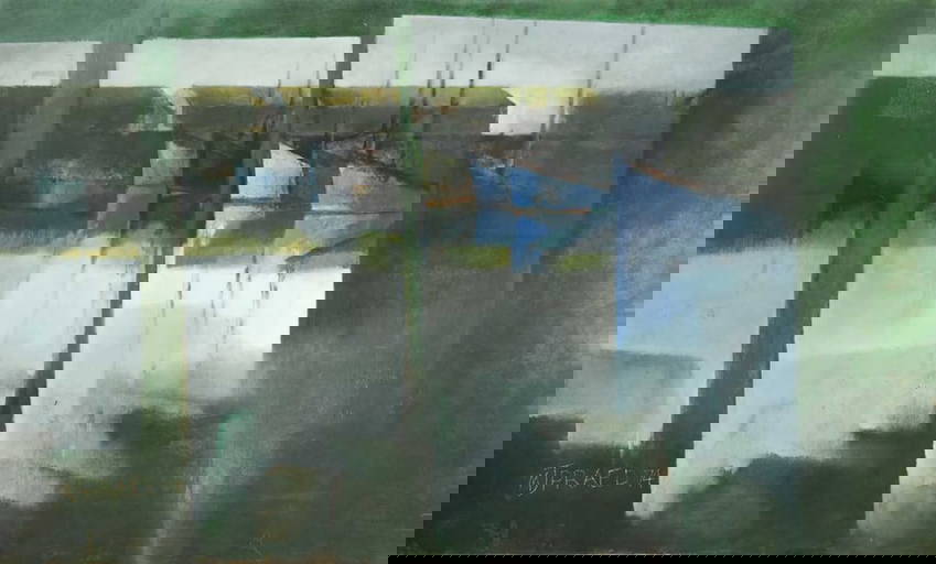 § Michael Praed (1941 ) High Water Reflections Signed And Dated 'mj ...