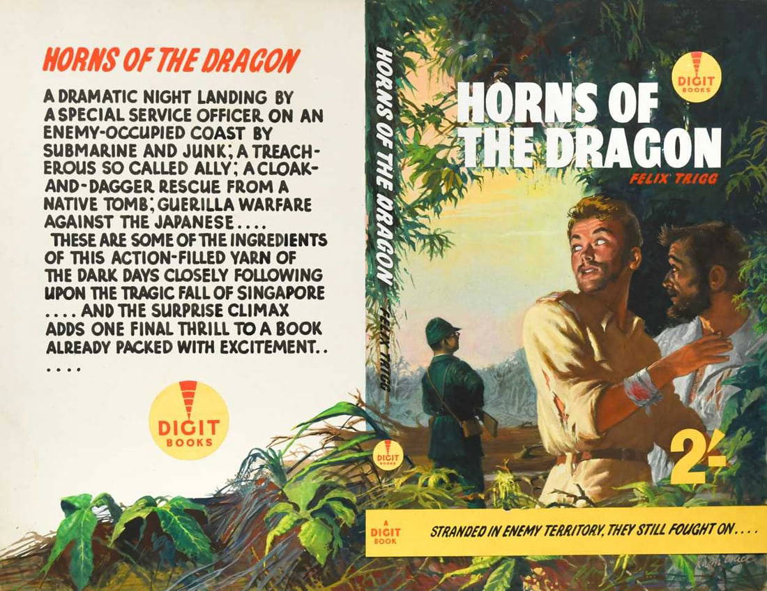 Ralph Bruce For Digit Books An Original Cover Design For Horns Of The ...