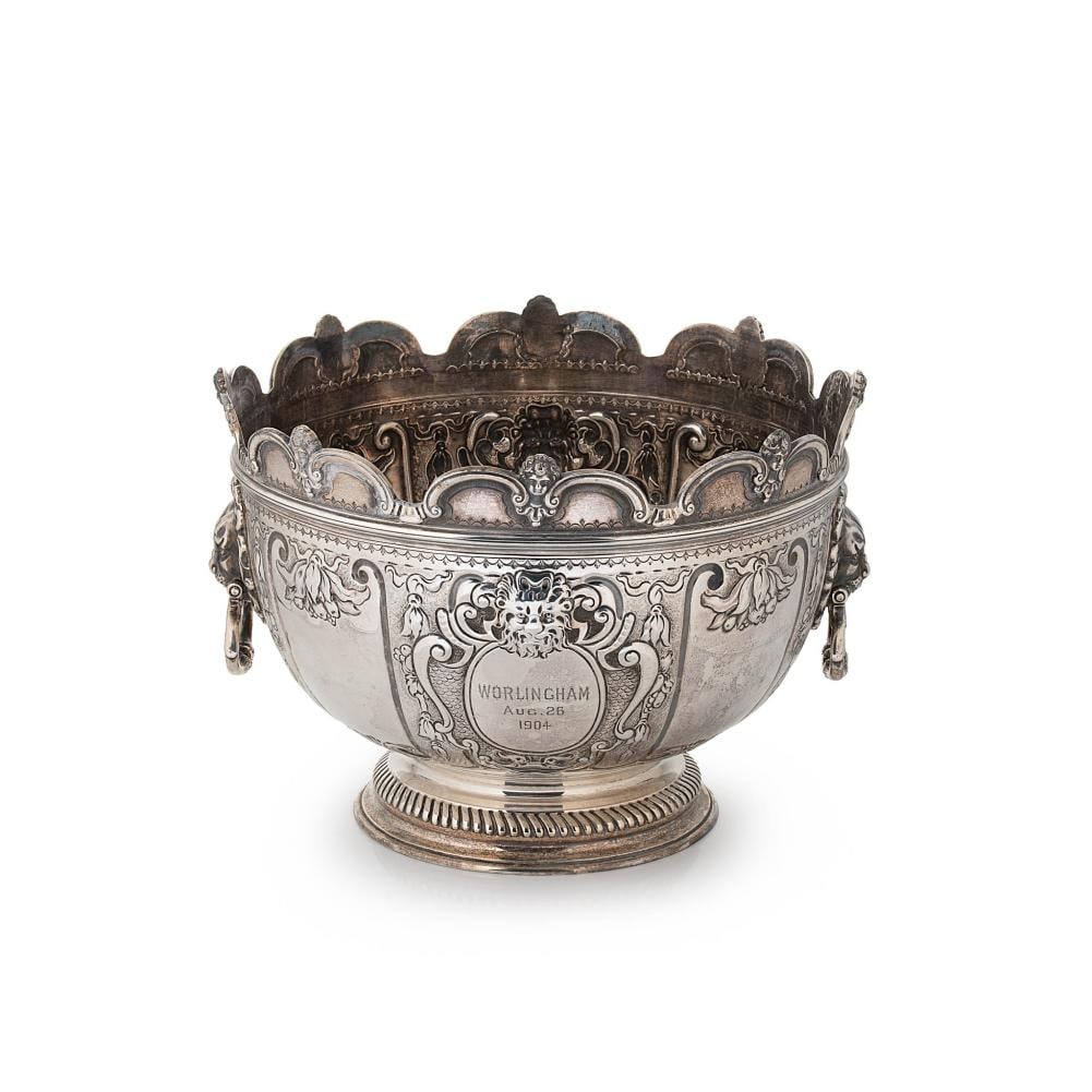 An Edward Vii Silver Monteith, Mark Of Edward Barnard & Sons Ltd ...