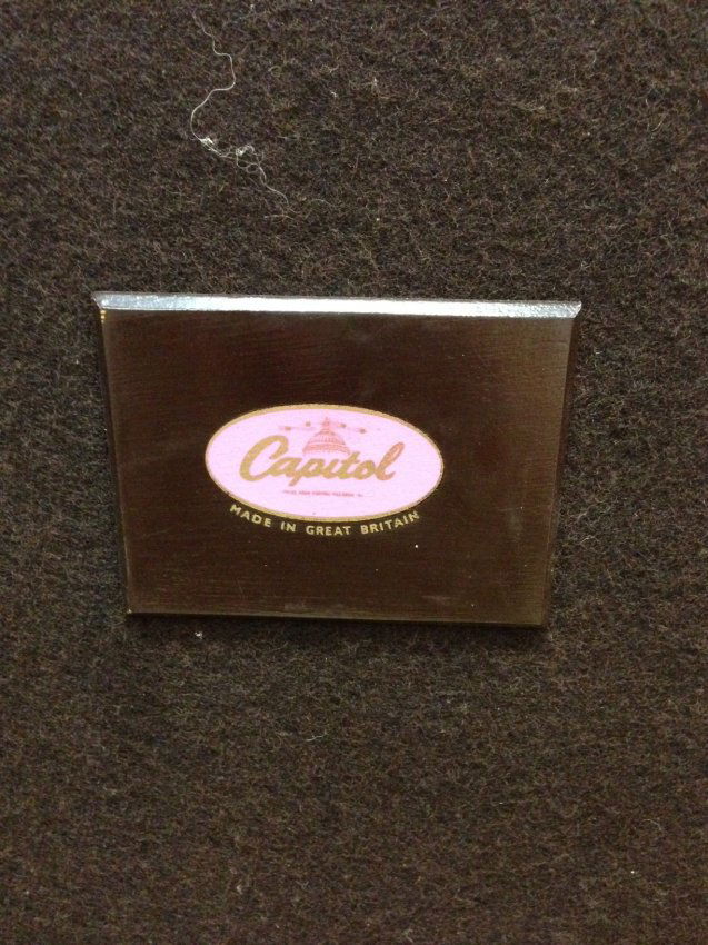 A Capitol RS101 stereo record player and speakers, : Lot 86