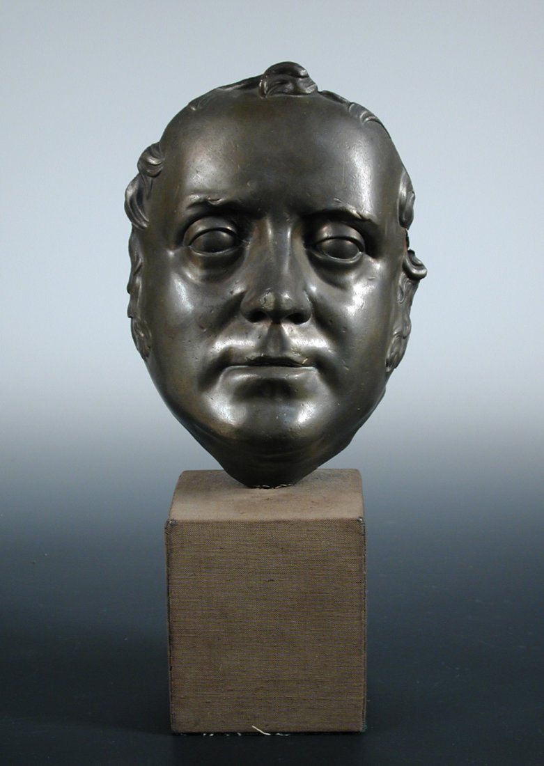 A 19th century bronze death mask of Beethoven, - Jun 19, 2014 ...
