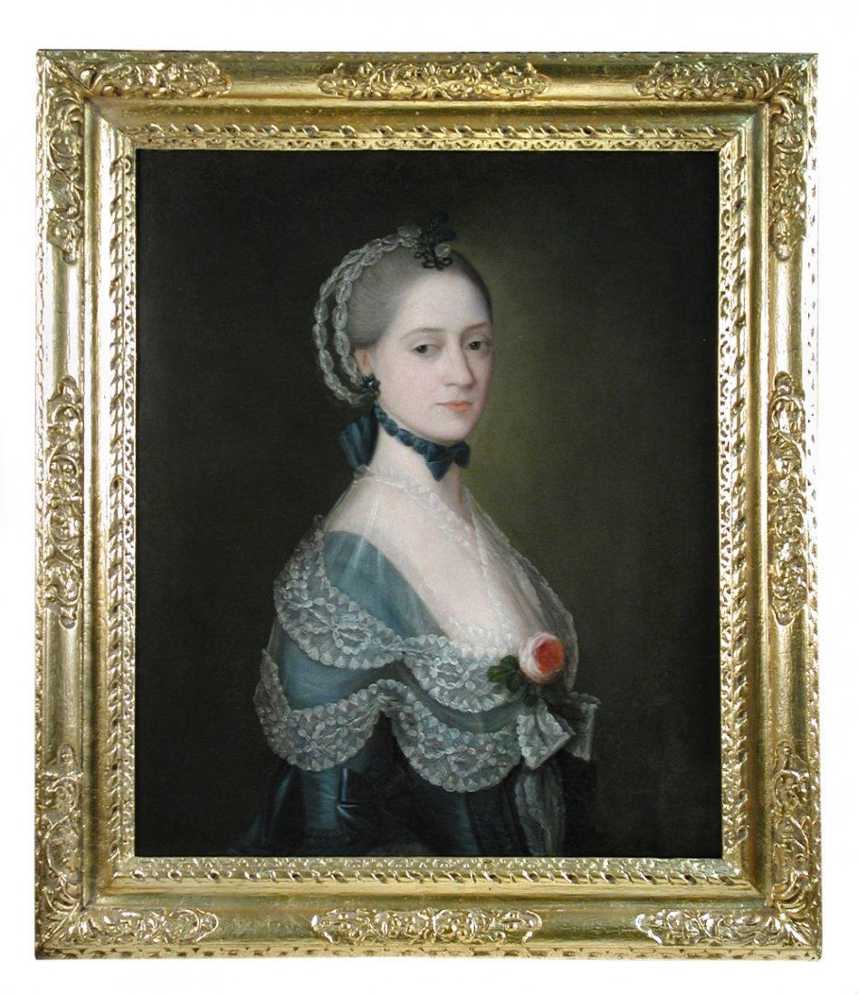 After Thomas Gainsborough, RA - Portrait of Ann