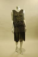 CRYSTAL BEADED FLAPPER DRESS, 1920s - Nov 13, 2013 | Augusta Auctions in NY