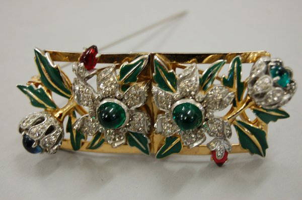 A Pair Of Mazer Brothers Enamelled And Jewelled C