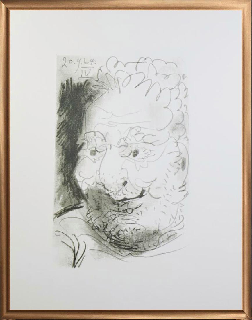 PABLO PICASSO - LITHOGRAPH LINE DRAWING