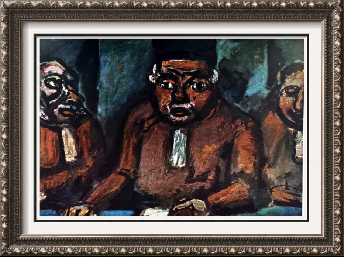 Georges Roualt Three Judges c.1913 Fine Art Print