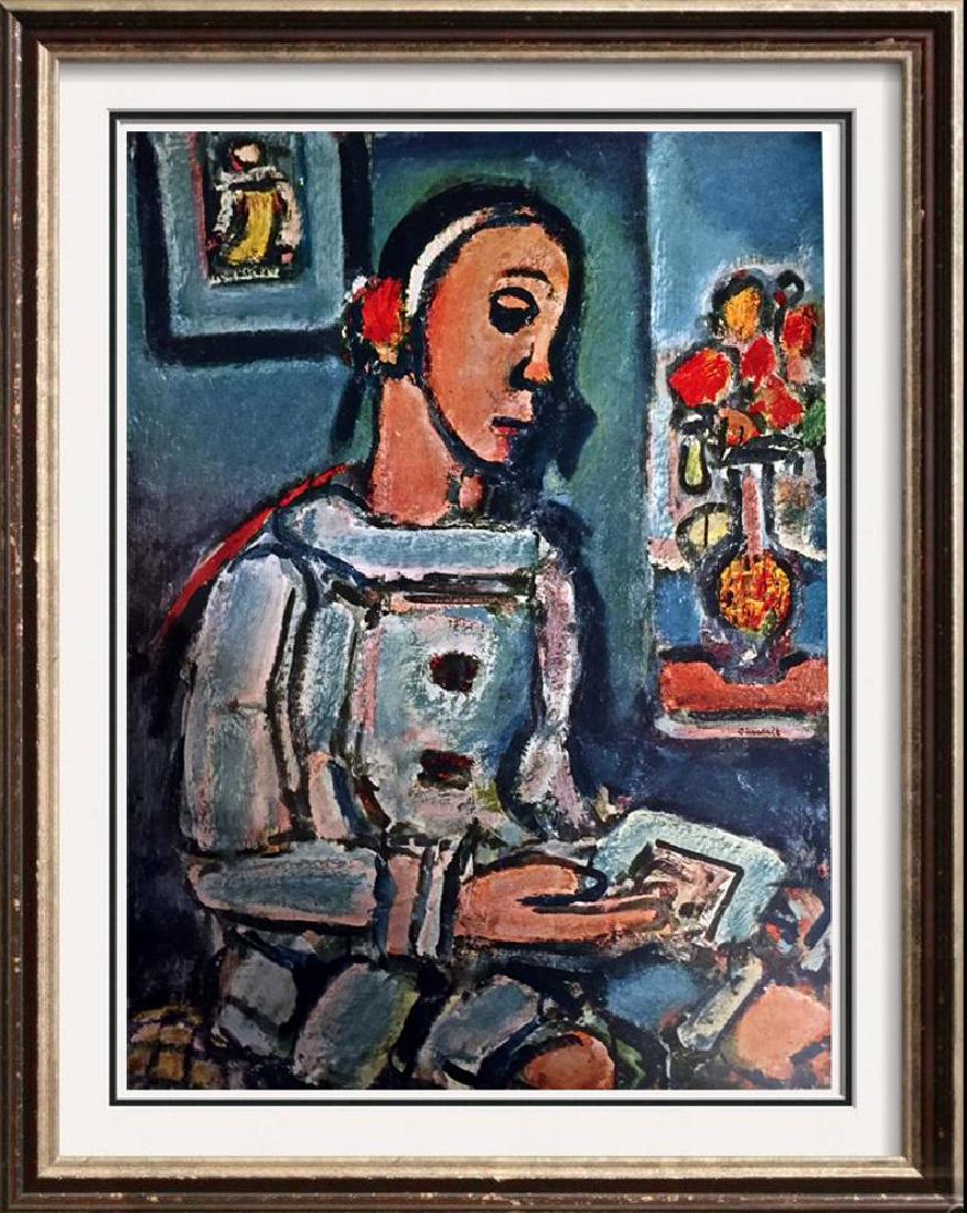 Georges Roualt The Wise Pierrot c.1945 Fine Art Print