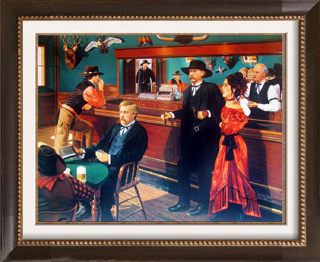 Western Rare Danny Day Hall of Fame Artist Litho Signed