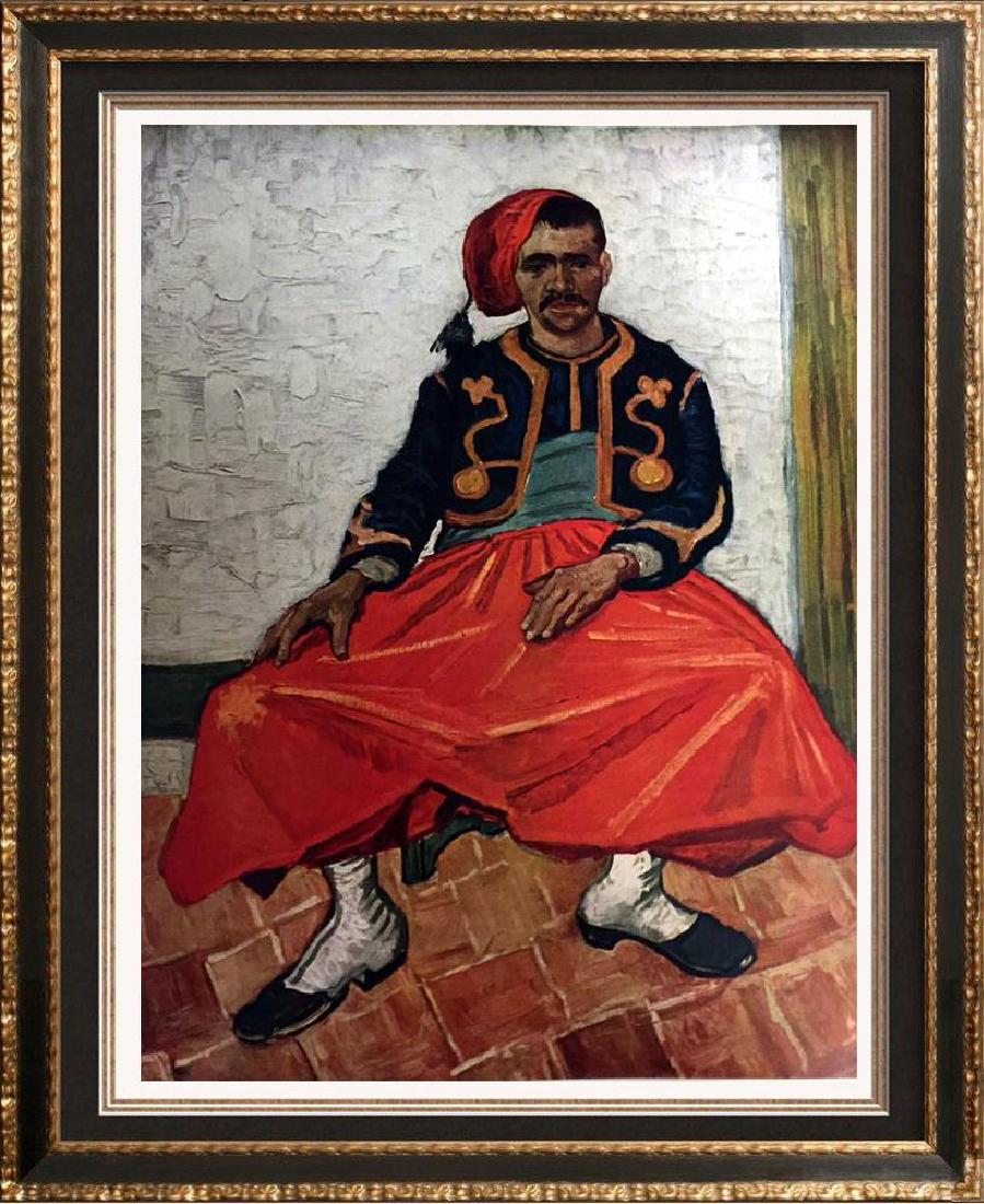 Vincent Van Gogh The Zouave c.1888 Fine Art Print