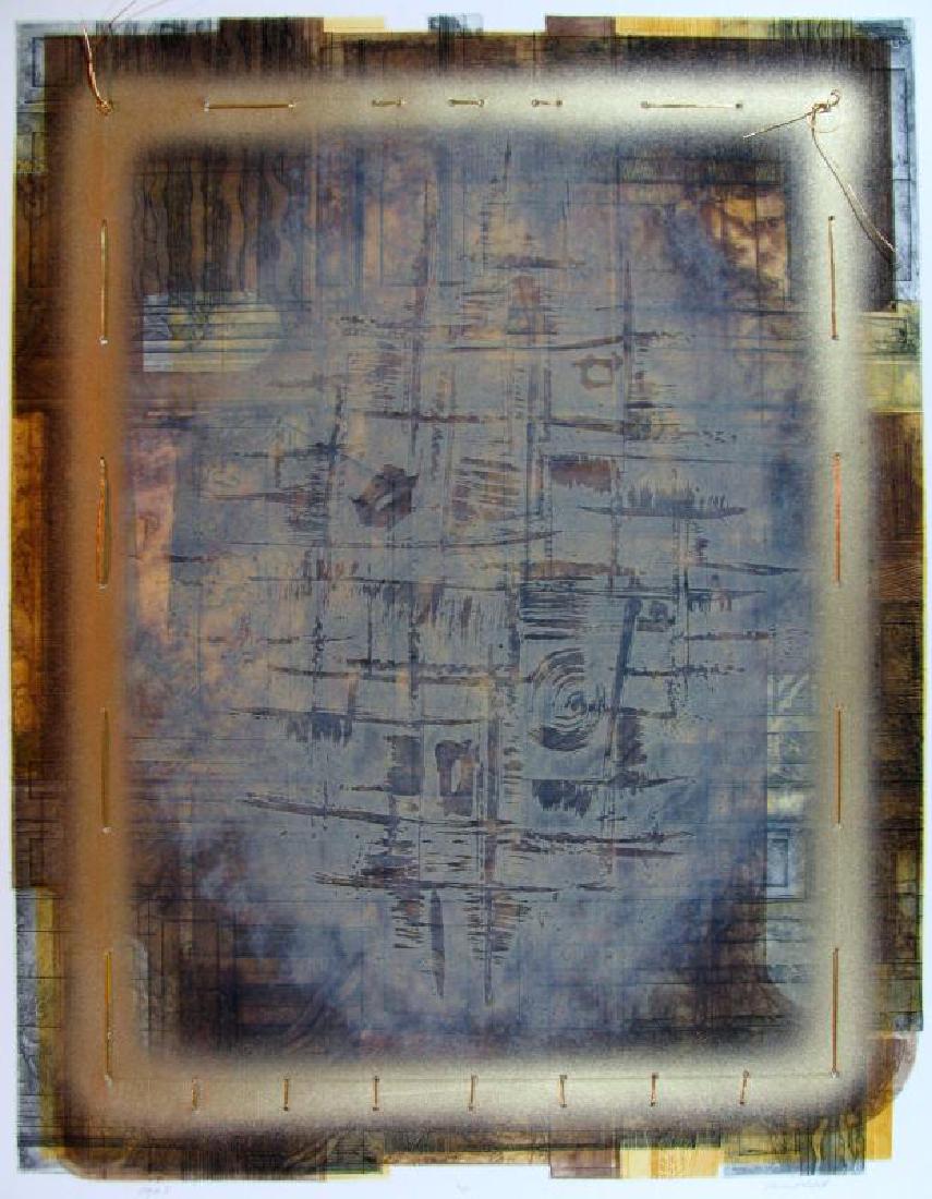 Lithograph Textured Limited Edition Signed Art