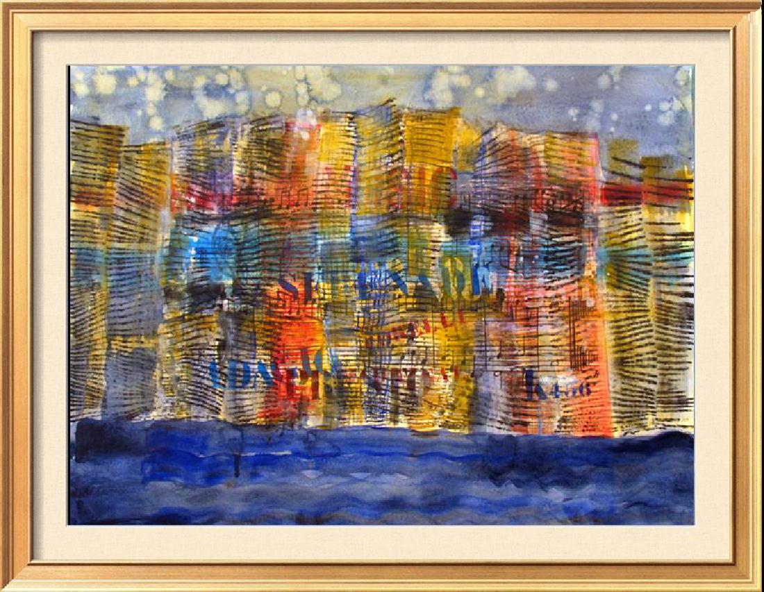 STERN ORIGINAL PAINTING ON PAPER WATERCOLOR SALE