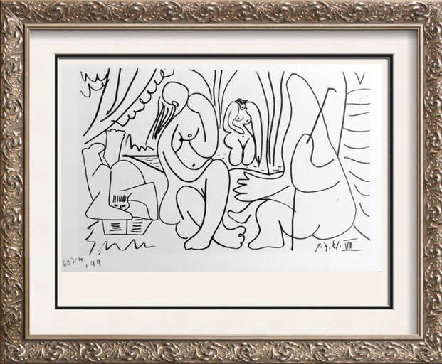 Pablo Picasso Black & White Print # 60296 & 60299
