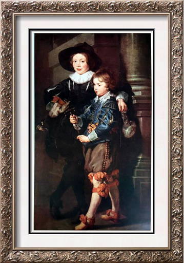 Peter Paul Rubens The Artist's Sons, Albert And Nicolas