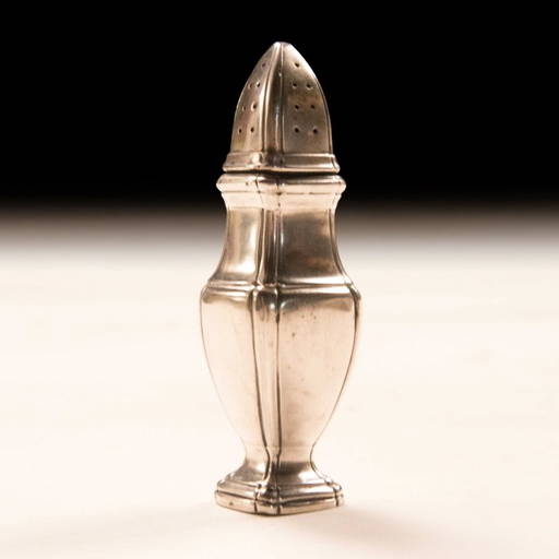 18th Century English Sterling Silver Salt Shaker