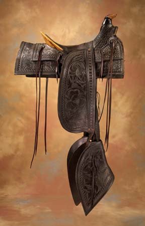 179: Important 1860s Marcus Stern, San Jose Saddle
