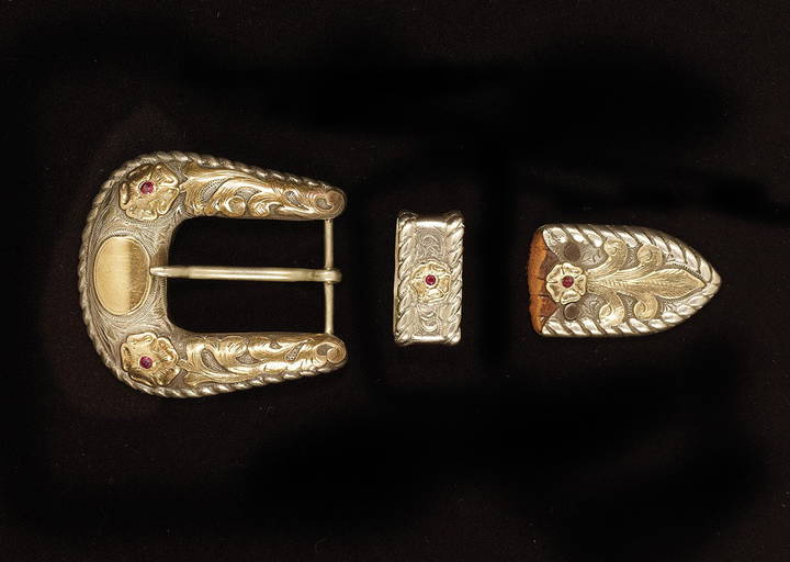 Edward H Bohlin Buckle Set