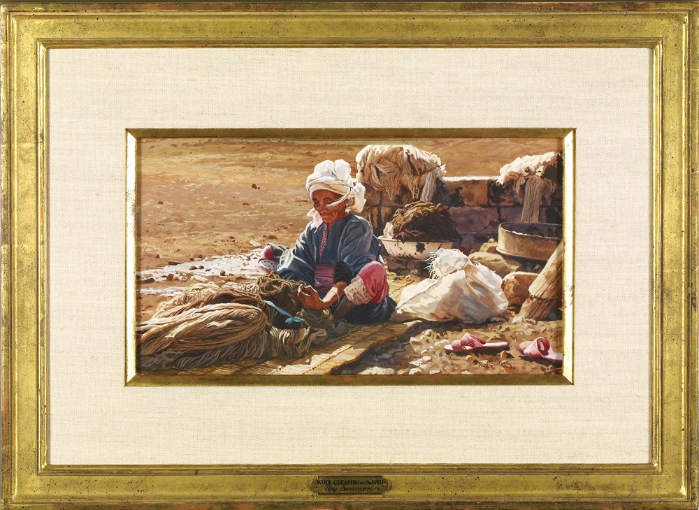 Two Ray Swanson Paintings