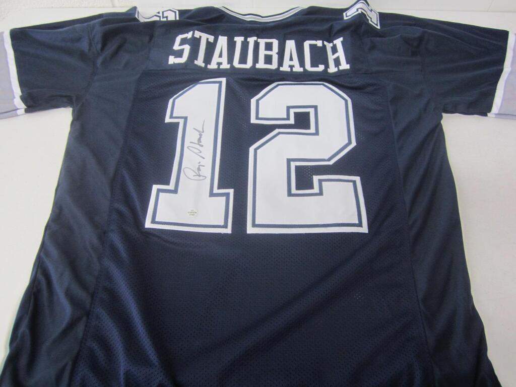 Roger Staubach Signed Jersey COA - May 01, 2022 | Ice House in OH