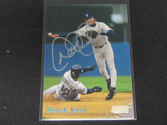 1998 Tsc Derek Jeter Authentic Auto