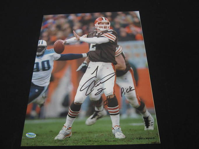 Tim Couch Signed Lithograph W/coa