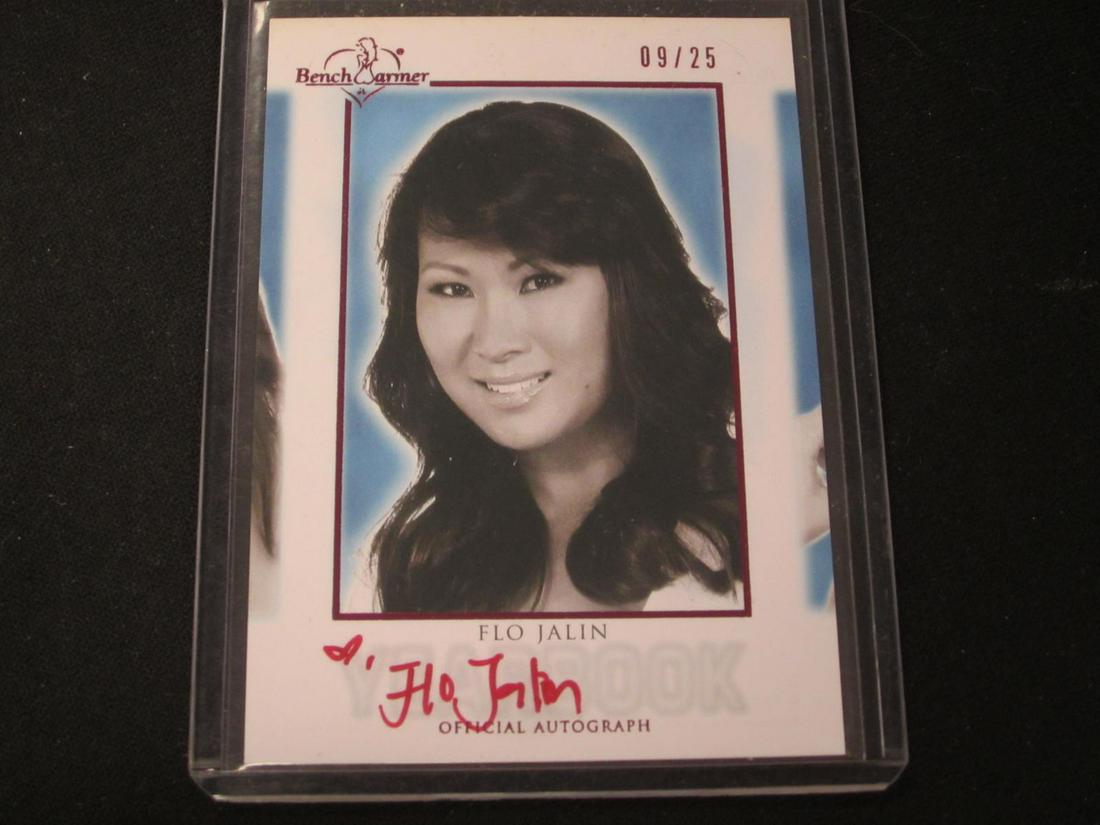 2014 BENCH WARMERS PINK AUTO /25 FLO JALIN (#0365) on Jul 09, 2022 ...