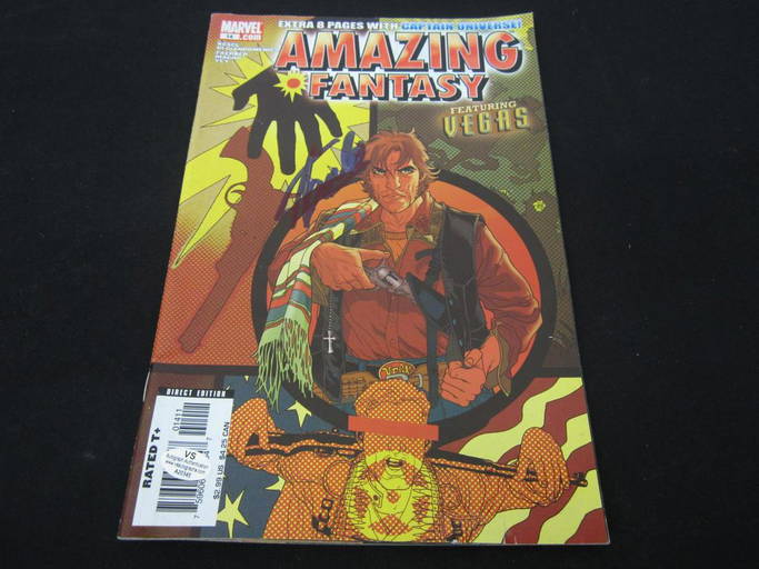 Stan Lee Amazing Fantasy Signed Comic Coa
