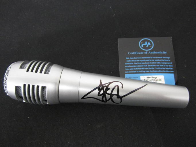 Joe Rogan Signed Microphone COA (#0259) on Jul 16, 2022 | Ice House in OH