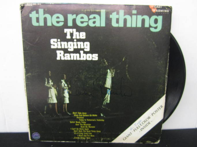 Reba Rambo signed Album COA (#0268) on Jul 16, 2022 | Ice House in OH