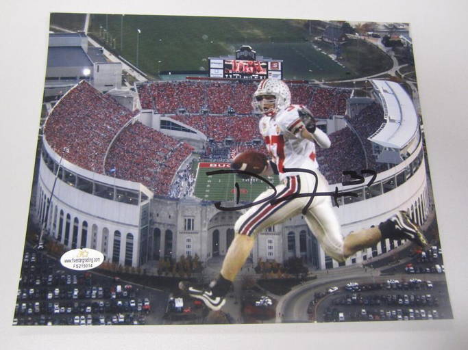 Dustin Fox Ohio State Signed 8x10 Photo