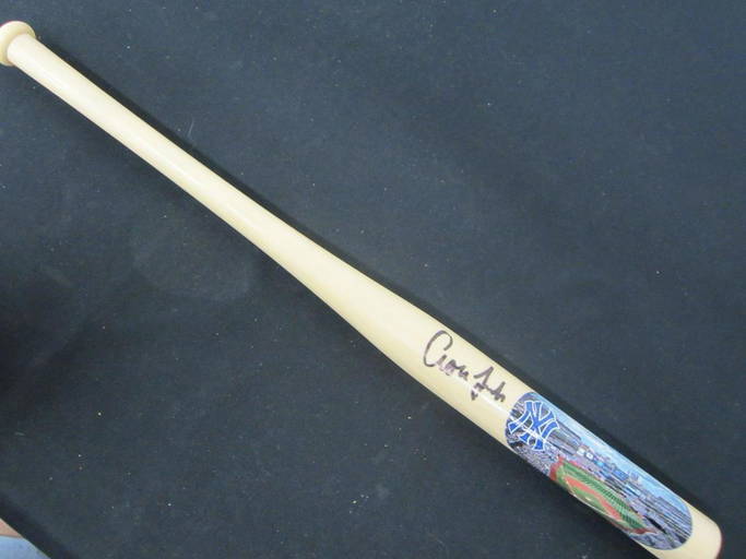 Aaron Judge Autographed Mini Bat W/coa