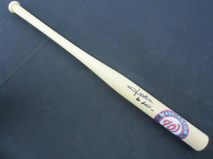 Juan Soto Autographed Mini Bat W/coa