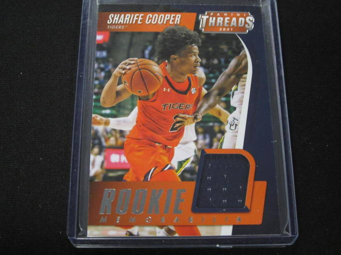 21 Rookie Memorabilia Sharife Cooper