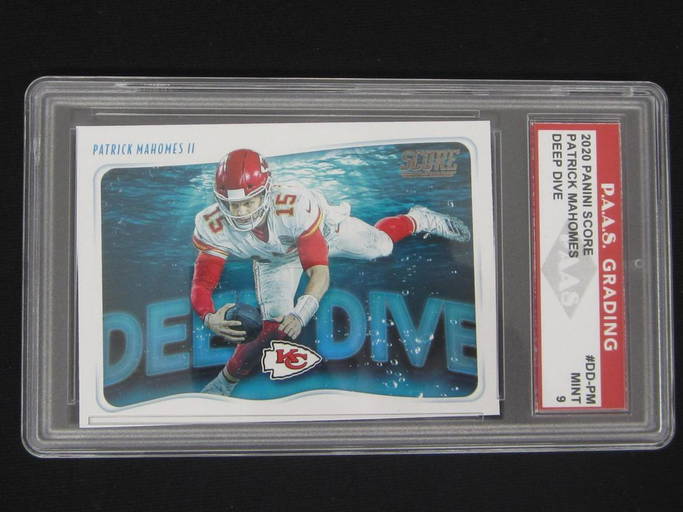 2020 SCORE PATRICK MAHOMES DEEP DIVE MINT 9 - Sep 24, 2022 | Ice House ...