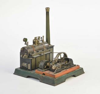 Marklin Horizontal Boiler Steam Engine.