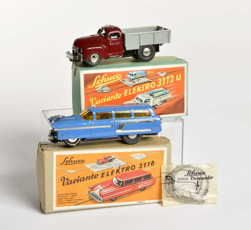 Schuco, 2x Varianto Elektro 3112 + 3118