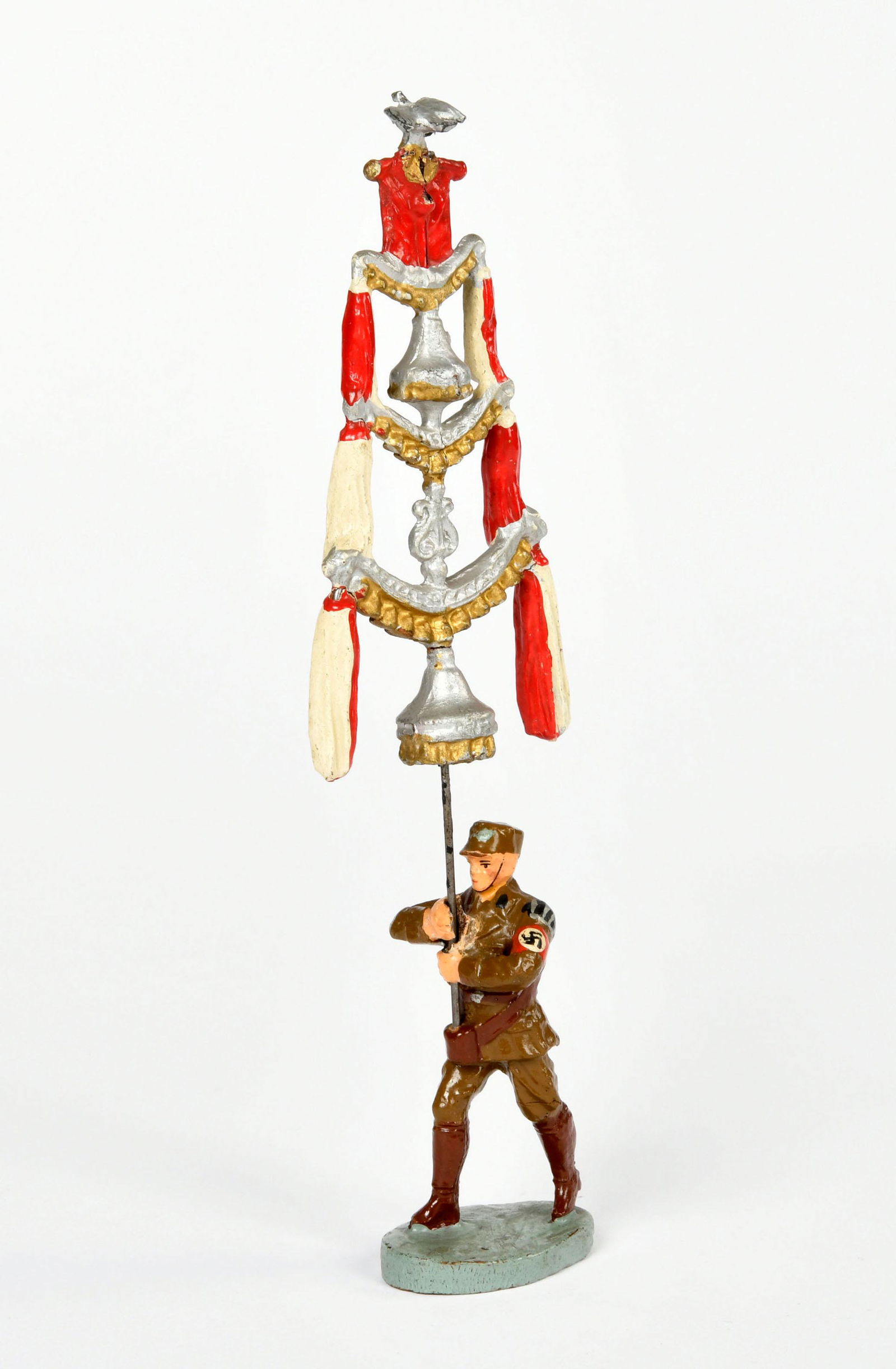 Elastolin, SA Mann mit dreifach Schellenbaum - Sep 09, 2022 | Antico Mondo Auktionen in NRW