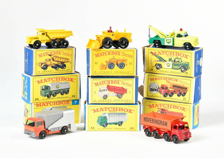 Matchbox, 9 Fahrzeuge