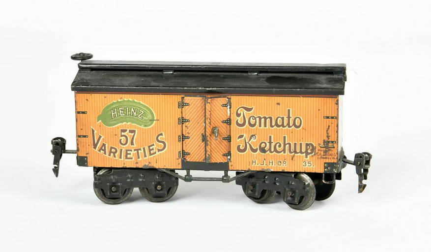 Marklin, Guterwagen "Heinz Varieties Tomato Ketchup" (#4077) on Dec 02 ...