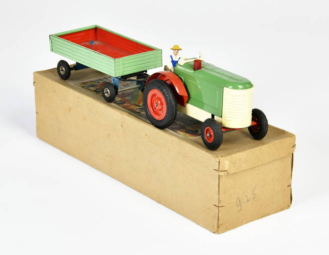 Gescha, Traktor Mit Anhanger