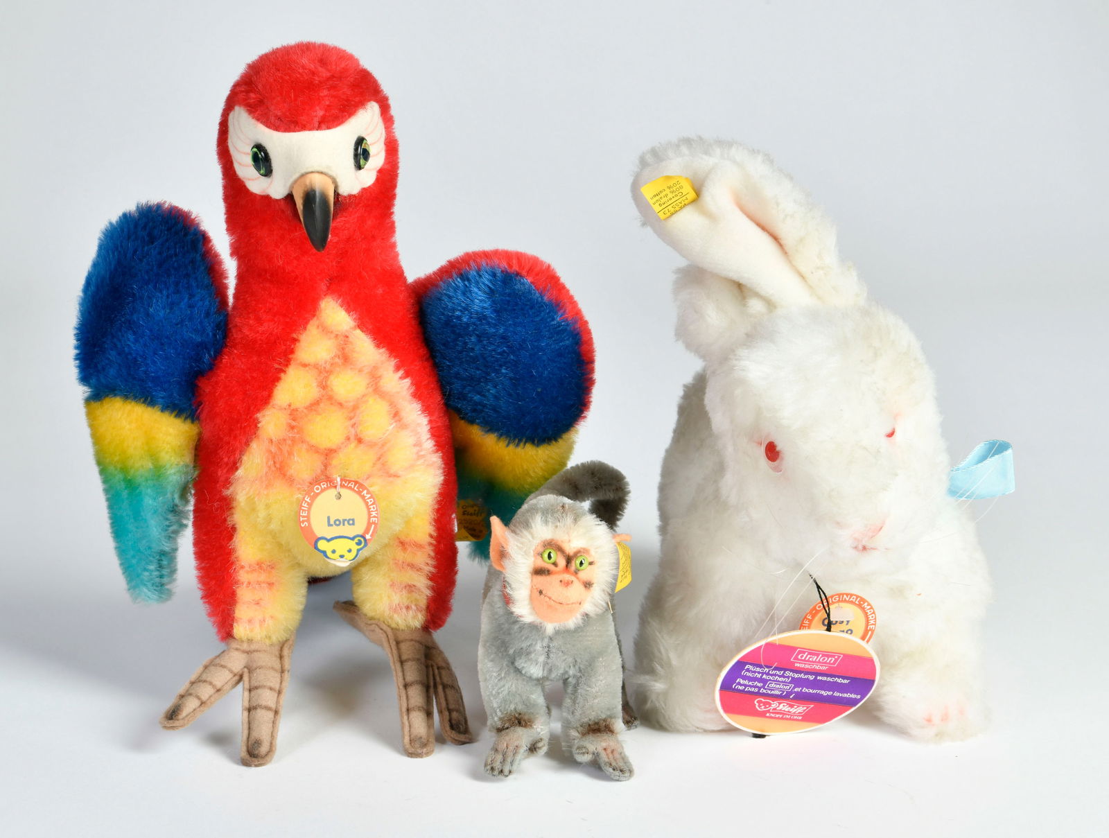 Steiff, Coco, Lora & Cosy Ango Auction