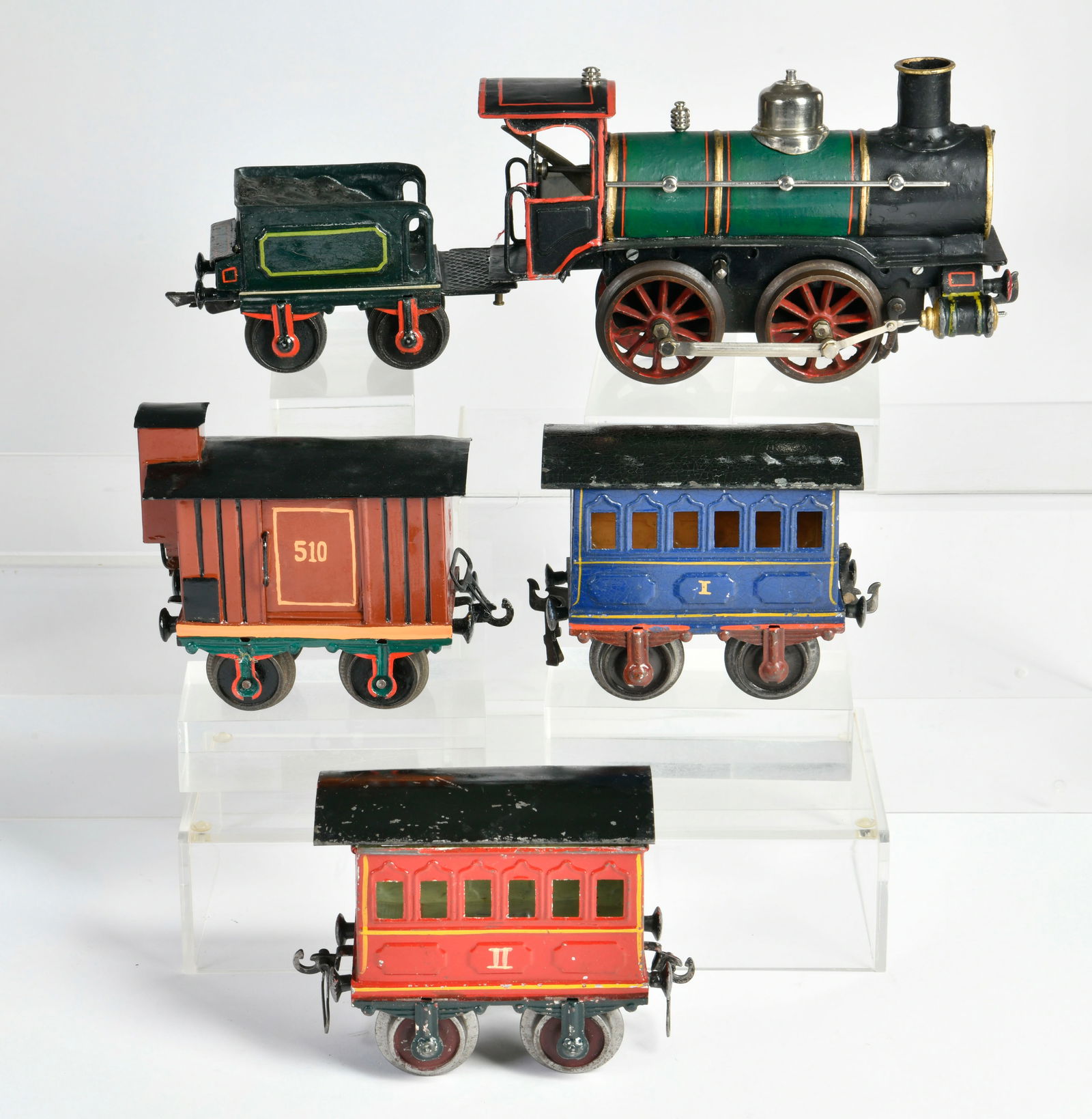 Marklin, Spur 1 Zug Mit 3 Wagen Auction