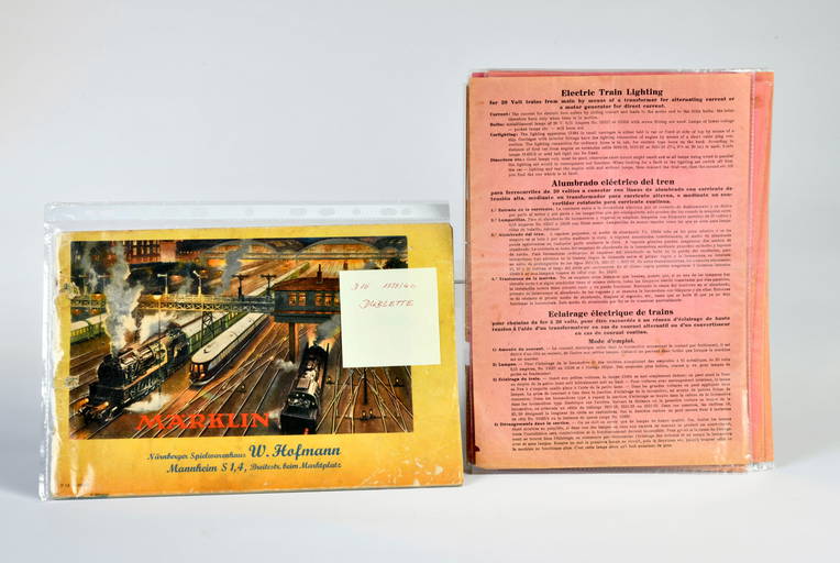 Marklin, Katalog 1936 Und Div. Beschreibungen