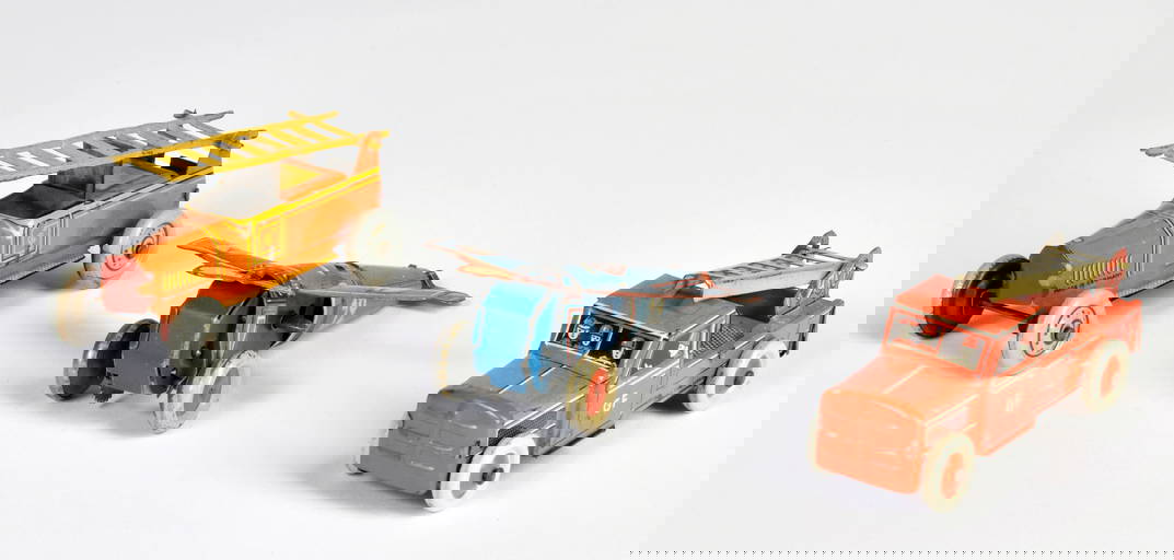 Fischer, 2x Penny Toy Feuerwehren & Flugzeug