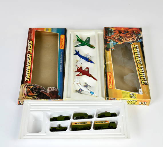 Matchbox, G 10 Strike Force Set & Thunder Jets Set