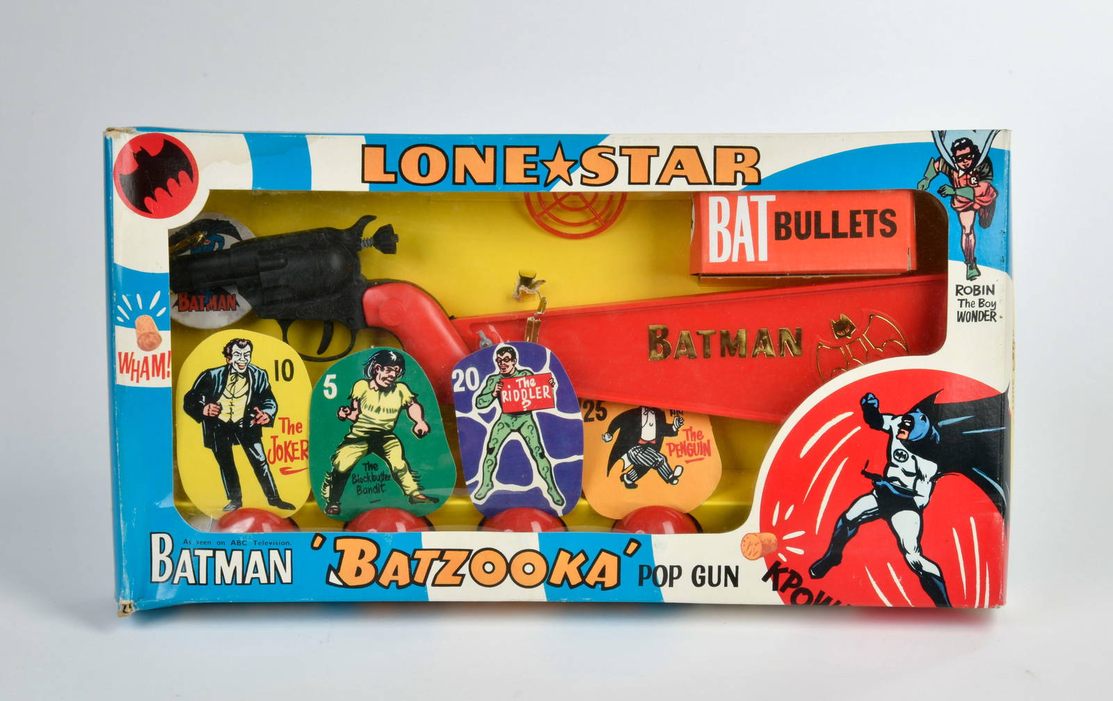 Lone Star, Batman Batzooka Pop Gun 1966 Auction