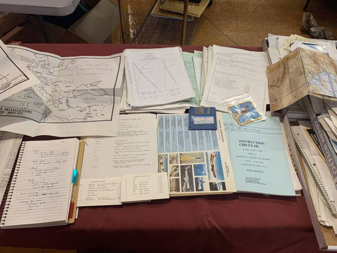 Col Cooper’s Personal Files, Installation Maps, Plans