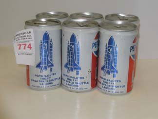 774: Space NASA Shuttle Pepsi-Cola - Oct 22, 2006 | American Auction Co ...